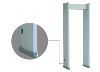 China Multi Zone Walk Through Metal Detector Gate 2000mm Channel 12W High Sensitivity Security Scanner for sale