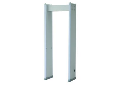 China Walk Through Metal Detector Gate 6 Detection Zones 2000mm Channel 90-230V for sale
