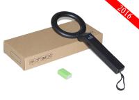 China HandHeld Metal Detector MD Round Shaped FCC ROHS Certification for sale