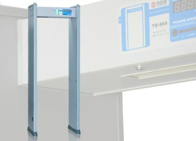 China 20W Custom Portable Metal Detector Gate Waterproof 2000x700mm Indoor Outdoor for sale