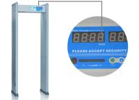China Weatherproof Portable Metal Detector Gate Professional With Password Protection Function for sale