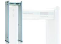 China Portable Door Frame Metal Detector 6 Zone 200 Level Sensitivity Airport Security Scanner for sale