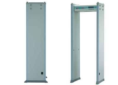 China 6 Zone Walk Through Metal Detector Gate 2020x700mm Channel LCD Display Security Check for sale