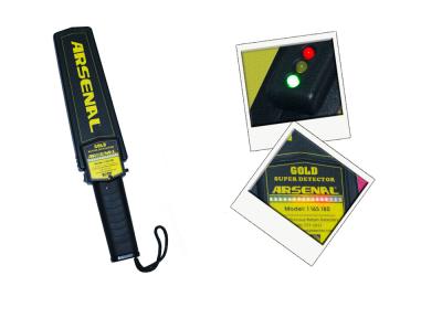 China High Sensitive Prison Security Hand Held Metal Detector Scanner Light With Alarm Indication for sale