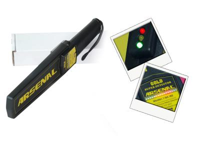China Light Weight Rechargeable Battery Digital Metal Detector For Personal Security Inspection for sale