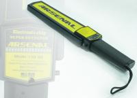 China Euro Plug MD Metal Detector Waterproof 415mm Multi Color LED Handheld Security Wand for sale