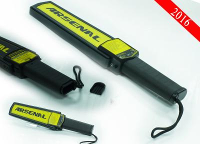 China High Sensitivity Portable Metal Detecting Wand 415mm Impact Resistant Handheld Security Scanner for sale