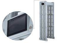 China 24 Zone Walk Through Metal Detector 355 Level Sensitivity 120 Working Bands IP67 Waterproof for sale