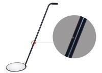 China Roadway Safety Lightweight Under Vehicle Checking Mirror ABS Back Board TD-V1 for sale