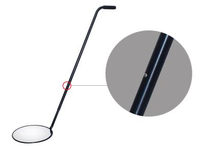China Telescoping Inspection Mirror Under Vehicle Checking Mirror Large Area Of Detection for sale