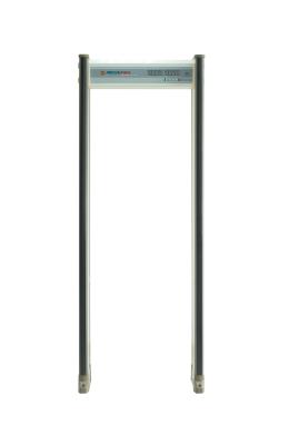 China 18 Pin Point Zones Walk Through Metal Detector Security Gate LCD Display Screen for sale