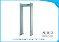 China 5.5 Inch LCD Walk Through Metal Detector Archway Body Scanner 90-260V Multi Zone for sale