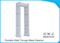 China IP55 Walk Through Detectors Door Metal Detector Support Mobile APP for sale