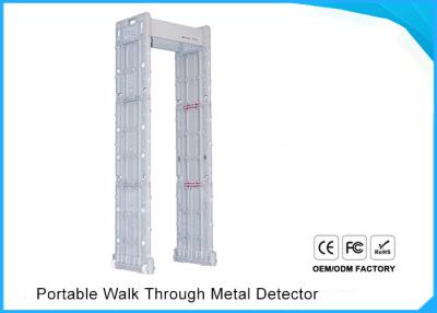 China IP55 Walk Through Detectors Door Metal Detector Support Mobile APP for sale