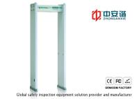 China Multi Probe Walk Through Metal Detector Door Frame 20w Power for sale