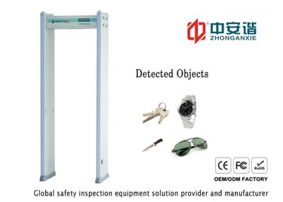 China Walk Through Metal Detector Gate 2000x700mm Channel 100-240V Security Check for sale