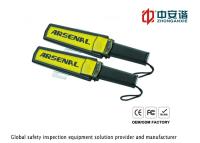 China ABS Plastic Handheld Metal Detector Portable Vibrating Alarm Hand Held Security Detector for sale