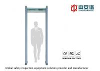 China Waterproof Walk Through Metal Detector Gate With Visual Alarms Indicator for sale