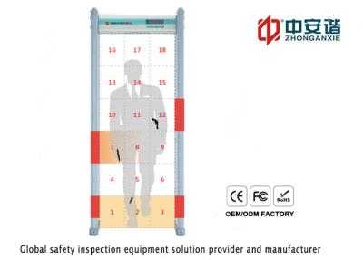 China 200 Level Security Digital Archway Metal Detector For Electronic Factory for sale