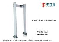 China 24 Zone Anti Interference Walk Thru Metal Detector 90-240V for Bank Security for sale