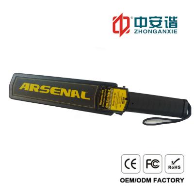 China 20KHz Black Portable MD Metal Detector Body Scanner A Coin Sensitivity MD-3003B1 for sale