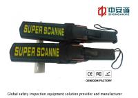 China Bus Station Body Scanner Handheld Metal Detector Battery Powerd for sale