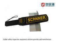 China Airports Rechargeable Hand Held Metal Detector 25 Khz High Security for sale