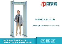 China Multi Zone Alarming Full Body Walk Through Metal Detector With Double Infrared for sale