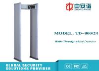 China 48 Detecting Zones Touch Screen Archway Metal Detector With Password Management for sale