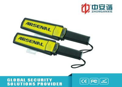 China Large Scanning Area Metal Detecting Wand LED Instruction High Sensitivity for sale