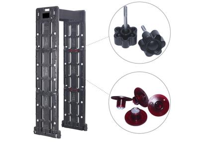 China Touch screen 24 zones Walk Through Metal Detector deep search with Wireless connection for sale