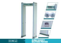 China Public Walk Through Metal Detector Security Gate anti - interference for sale