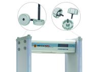China 18 Zone Walk Through Metal Detector 90-240V 20W with Double Infrared Switch for sale