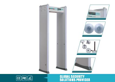 China High Sensitive Folding Metal Detector Walk Through Security Door Frame 12 Watt for sale