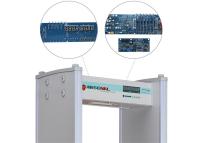 China 18 Zone Walk Through Metal Detector 12W 2200mm Height for Factory Security for sale