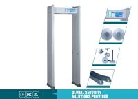 China TD-800 Walk Through Metal Detector 4 Zone Security Door 90V-240V for Airport Bus Station for sale