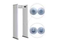 China Intelligent Alarm Door Frame Metal Detector Gate 24 Zone Security Check for sale