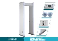 China Intelligent Alarm Door Frame Metal Detector Gate 24 Zone Security Check for sale