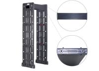 China High Quality Portable Walk Through Metal Detector Security Gate Wireless Connection for sale
