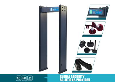 China Electronic Metal Detector Gate 4 Zones Door Frame 1-50 Bands Working Frequency for sale