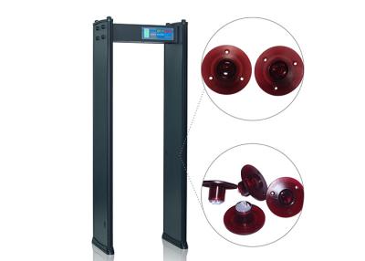 China 4 Zone Walk Through Metal Detector 2000x700mm with Human Indicating Lamp for sale