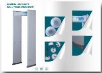 China Bus Station Human indicator security walk through metal detector Archway with Counter record for sale