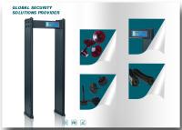 China 4 Zone Walk Through Metal Detector 2000x700mm Channel 90-240V Security Gate for sale
