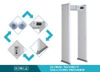 China High Sensitivity Station Walk Thru Metal Detectors people screening Security Check for sale