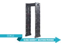 China Foldable Waterproof Portable Walk Through Metal Door Detector APP Remote Control for sale