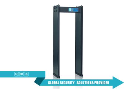 China LED Alarm Walk Through Metal Detector Gate 4 Zones Adjustable Sensitivity 90-240V for School Museum for sale