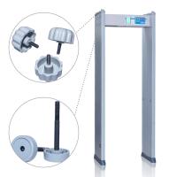 China 4 Zone Double Infrared Archway Metal Detector Portable 90-240V 20W Security Walk Through for sale