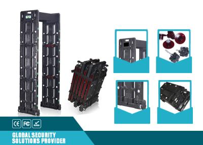 China Detection Security Walk Through Gate With 24 Zone Backup Battery for sale