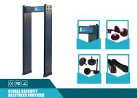 China Custom Walk Through Metal Detector 4 Alarm Zones Double Infrared 90-240V 50/60Hz for sale