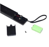 China HandHeld MD Metal Detector Round Shaped Adjustable Sensitivity With FCC ROHS Certification for sale